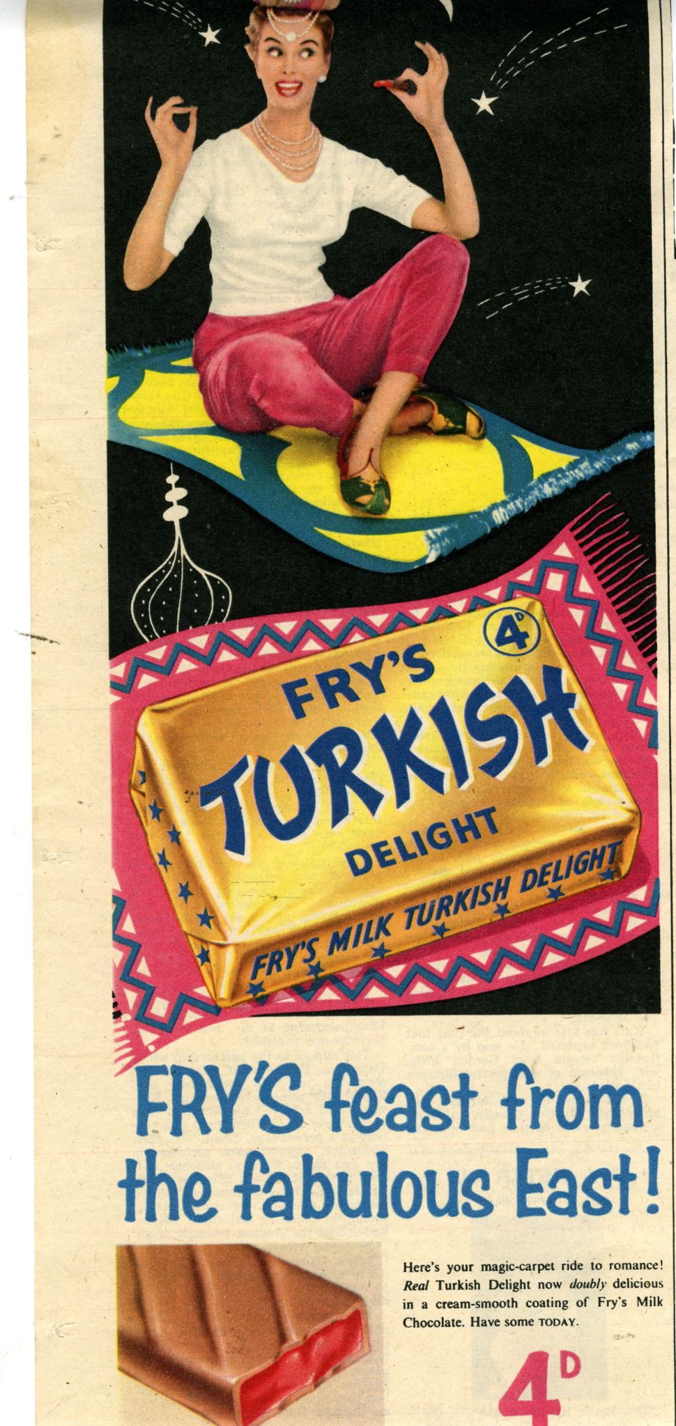 fry’s turkish delight ad – the heart thrills