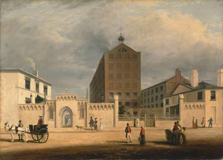 British (English) School; Unidentified Mill Scene – the heart thrills